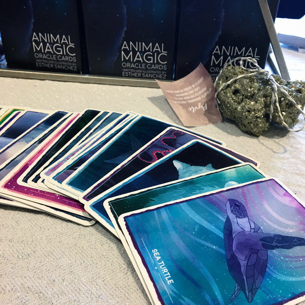 Animal Magic Oracle Cards at the Toronto Metaphysical Show